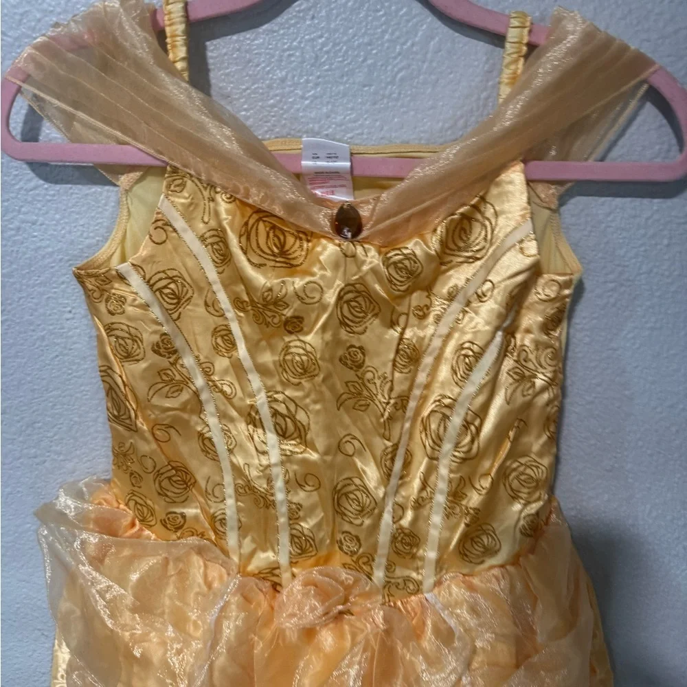 Costumes | Beauty And The Beast Belle Princess Costume Gown Dress Size ...